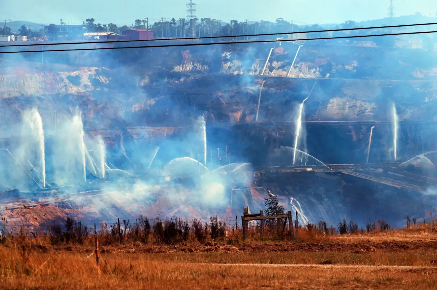 The long-term impact of the Hazelwood coal mine fire.